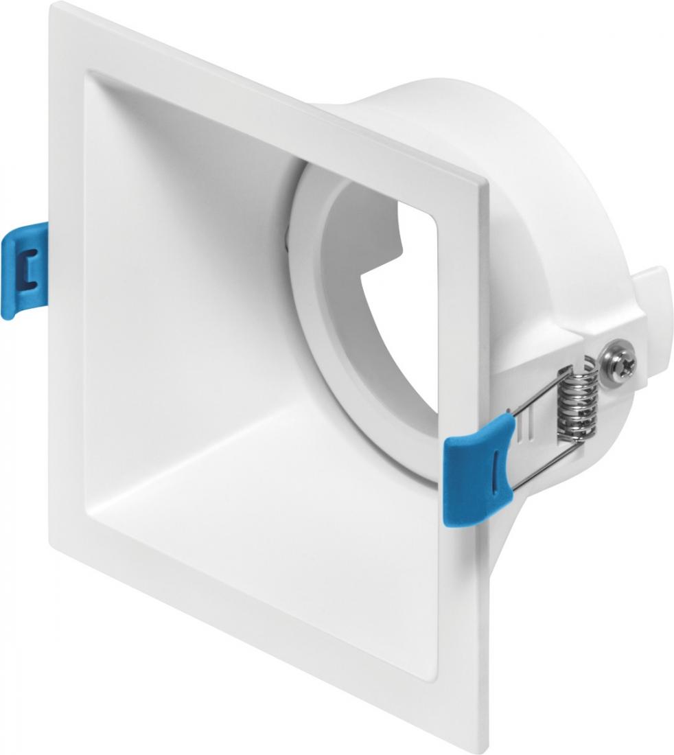 Spot Embutido Direcionável Stella Square Branco AR70 116x116mm STH8930BR | Luz de Casa