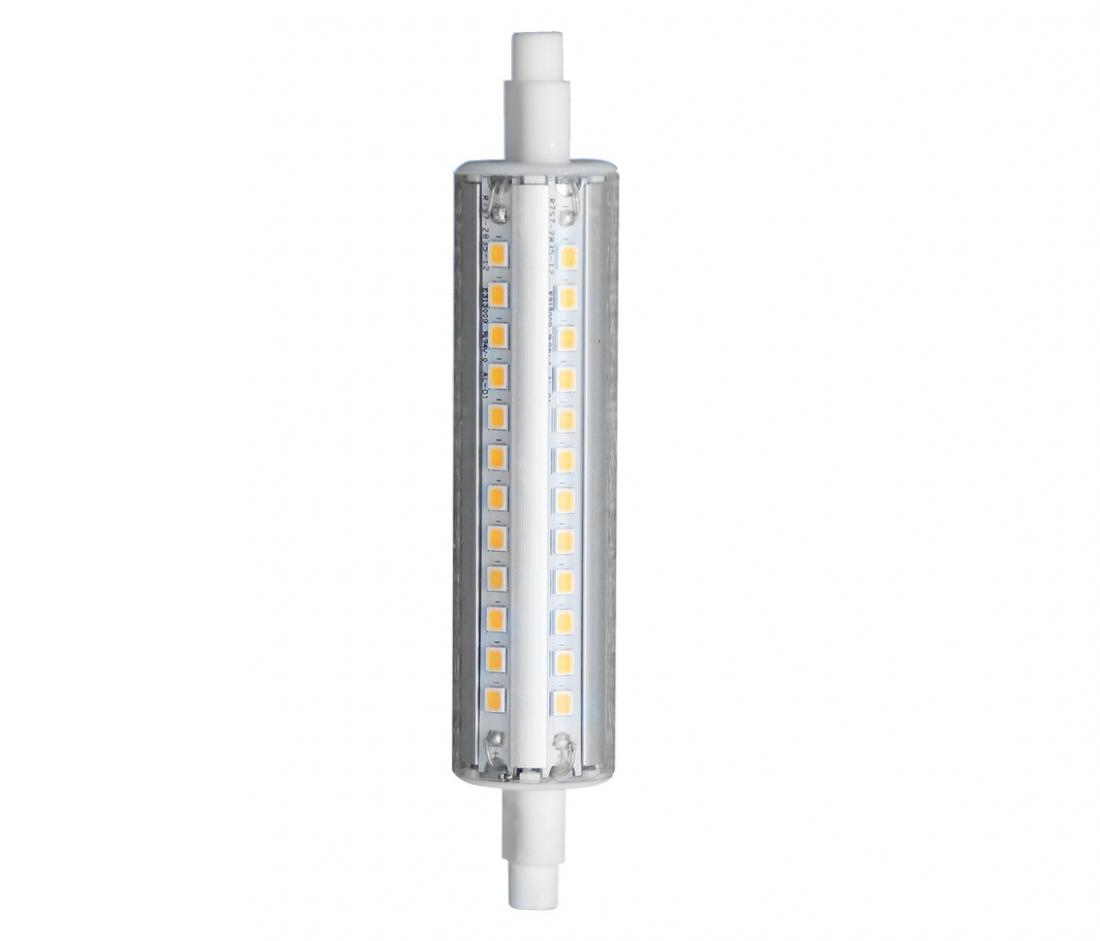 Lâmpada Opus LED Palito 10 watts 3000K R7s 360° Bivolt Ø22x118mm OPS ...