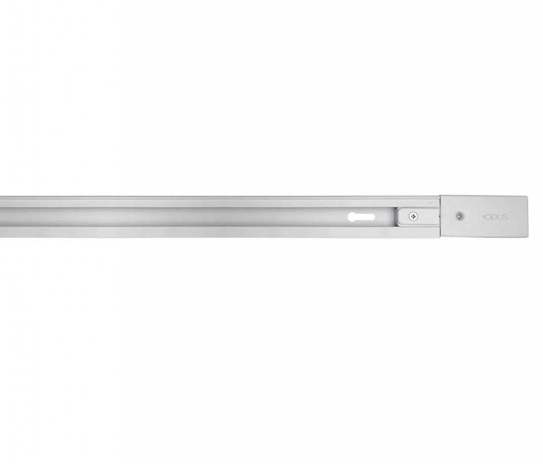 Trilho Sobrepor Opus Alumínio 1,5 metros Branco OPS 81829 | AZLed ...