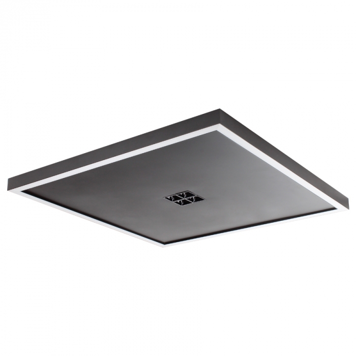 Plafon Spotline Elegance 33 watts e 4 Focos Bivolt 480x480x40mm 1052/50 ...