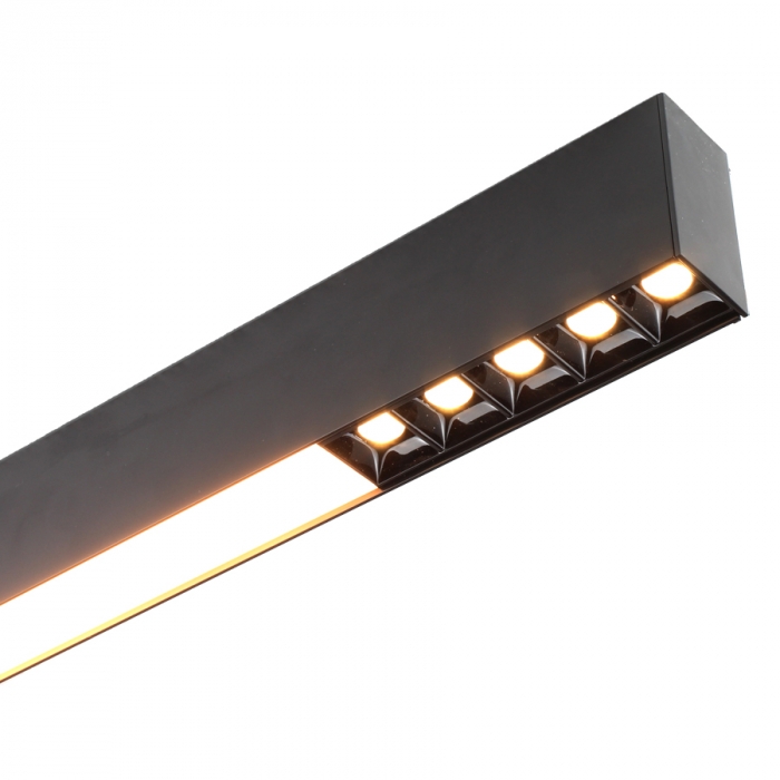 Perfil Spotline Sobrepor Del 10 Focos 46 watts Bivolt 65x35x1500mm 1071 ...
