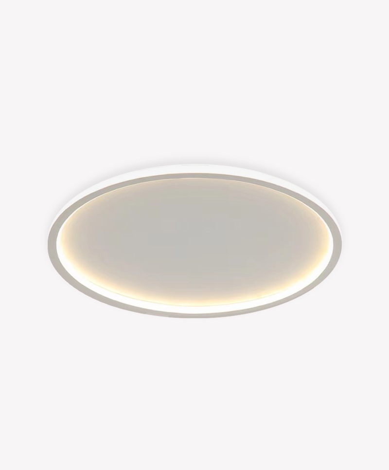 Plafon Opus LED Telaio Redondo 36 watts 3000K Bivolt Ø515x45mm Branco ...