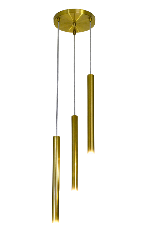 Pendente Alliance Tree Alumínio 3L MR11 300mm Bivolt 2094/3 | Luz de Casa