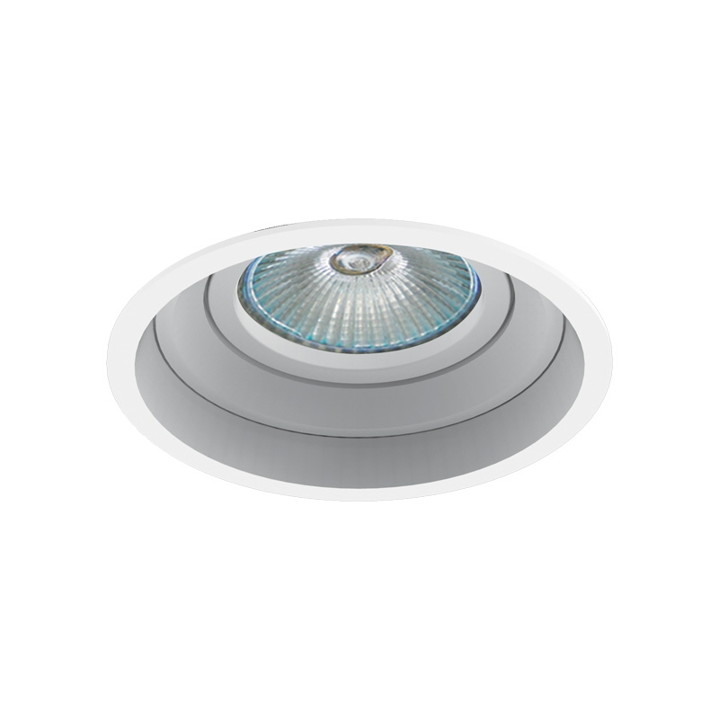 Embutido Interlight Semi Broda Orientável Redondo 1L Dicroica MR16 Ø91x35mm IL 4743 | Luz de Casa