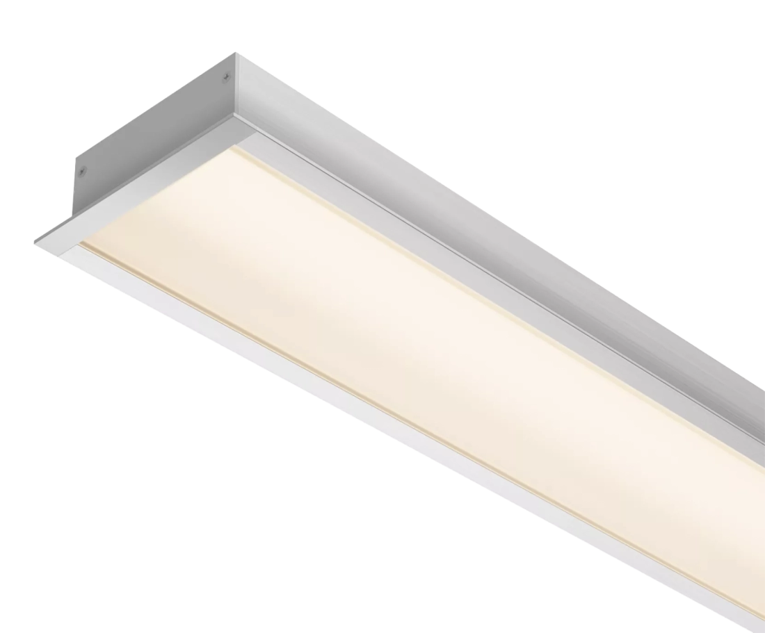 Perfil Powerlume Embutido Alumínio e ABS 75x30mm EMB80 | AZLed Iluminação