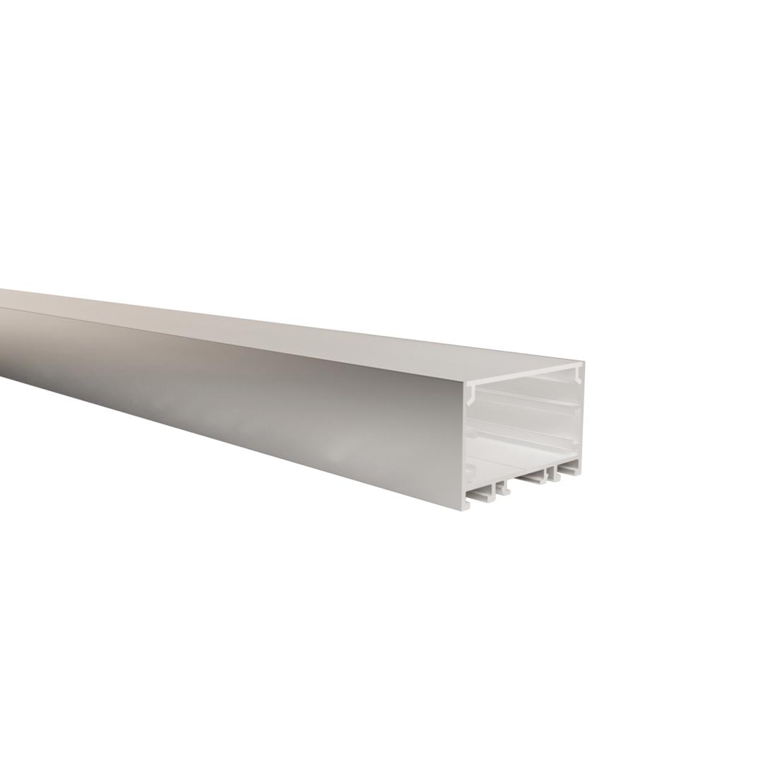 Perfil Sobrepor Alpertone Atria 32x50mm Barra 3 Metros Branco 032B3T ...